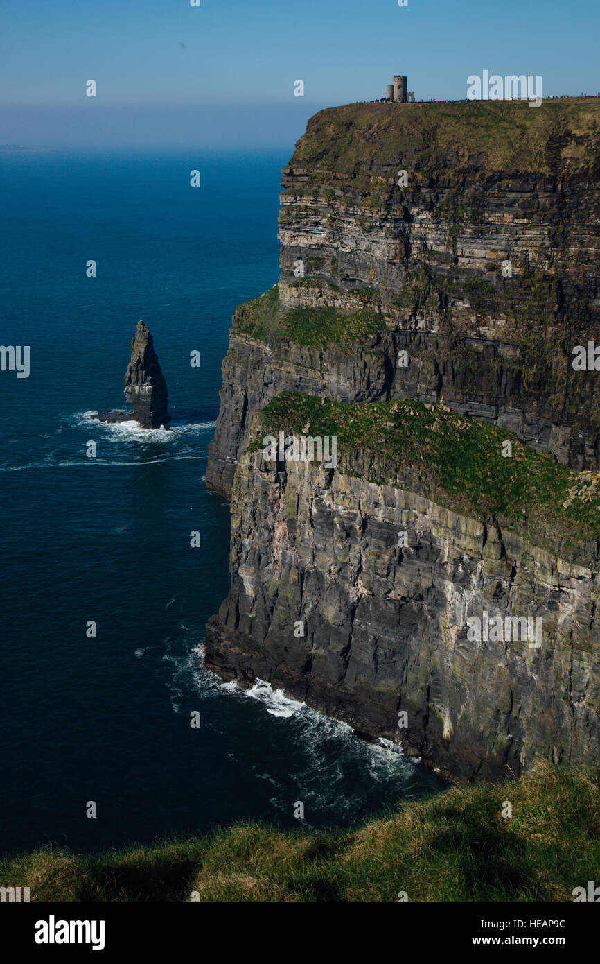 Cliffs of Mohr in Clare Co. Ireland Stock Photo - Alamy