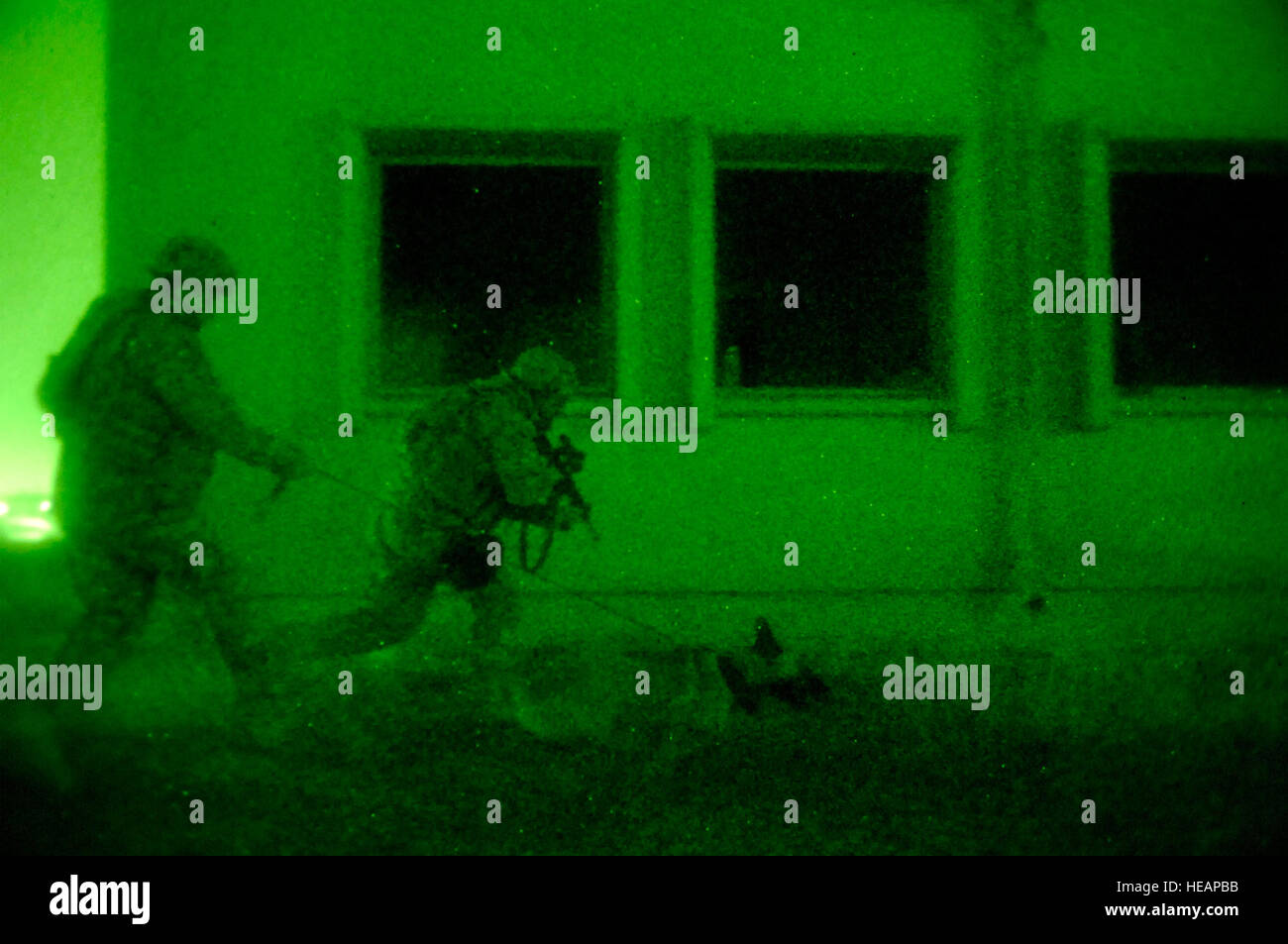 Army Sgt. Brandon Beene and Army Staff Sgt. Bryan McDonald, 332nd ...