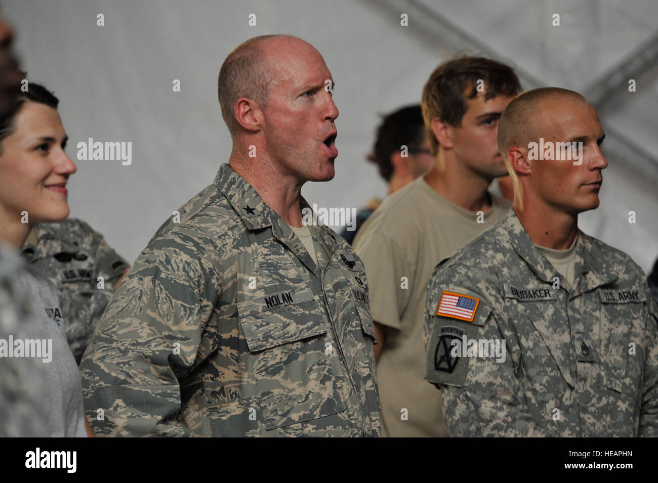 U.S. Air Force Brig. Gen. Robert Nolan, Joint Task Force-National Scout ...