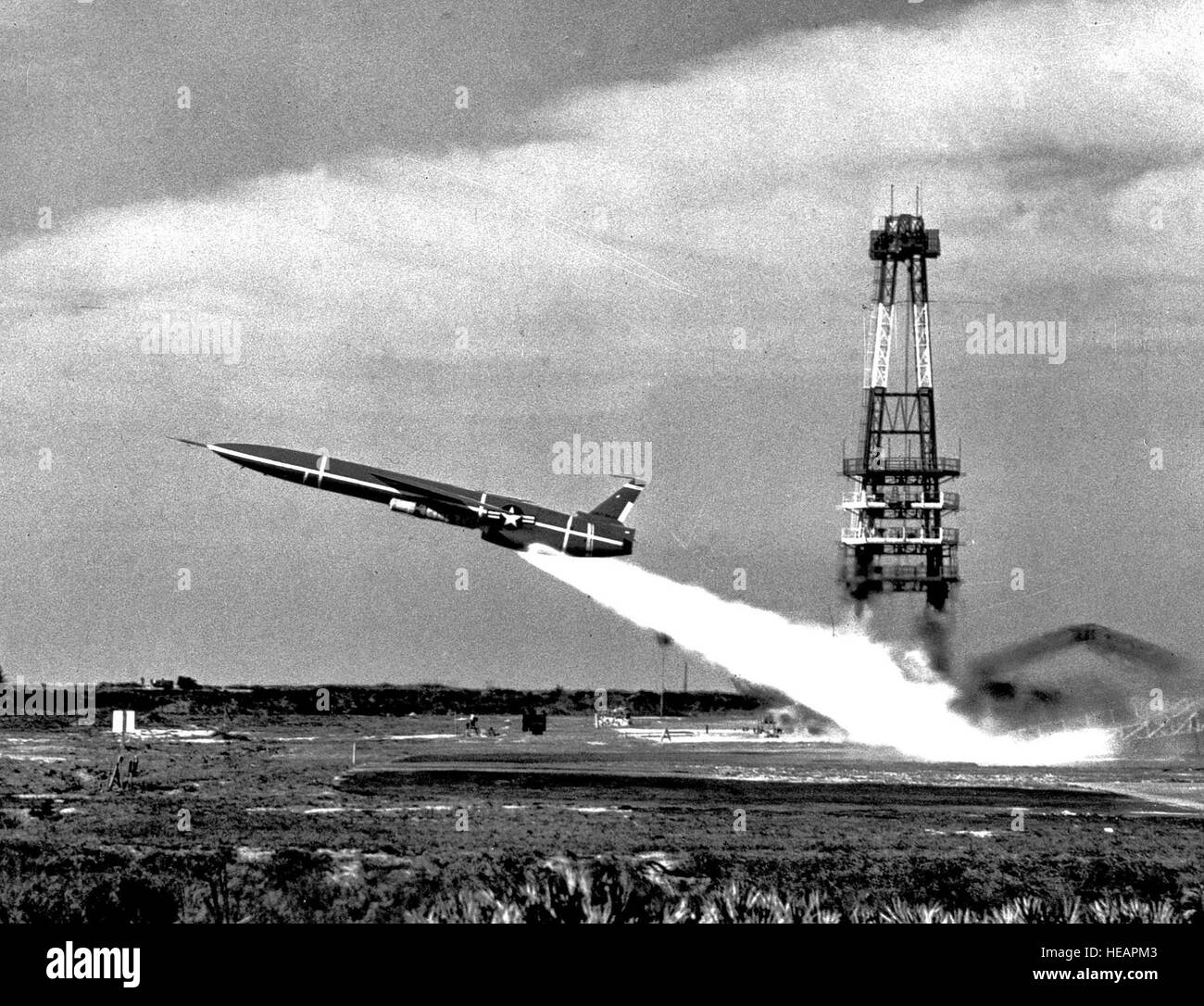A Snark test launch at Cape Canaveral, Fla., in 1956. There were 97 ...