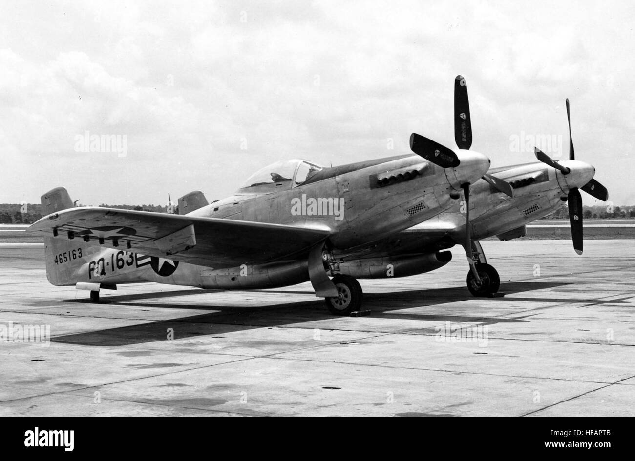 North American F-82B. (U.S. Air Force photo Stock Photo - Alamy