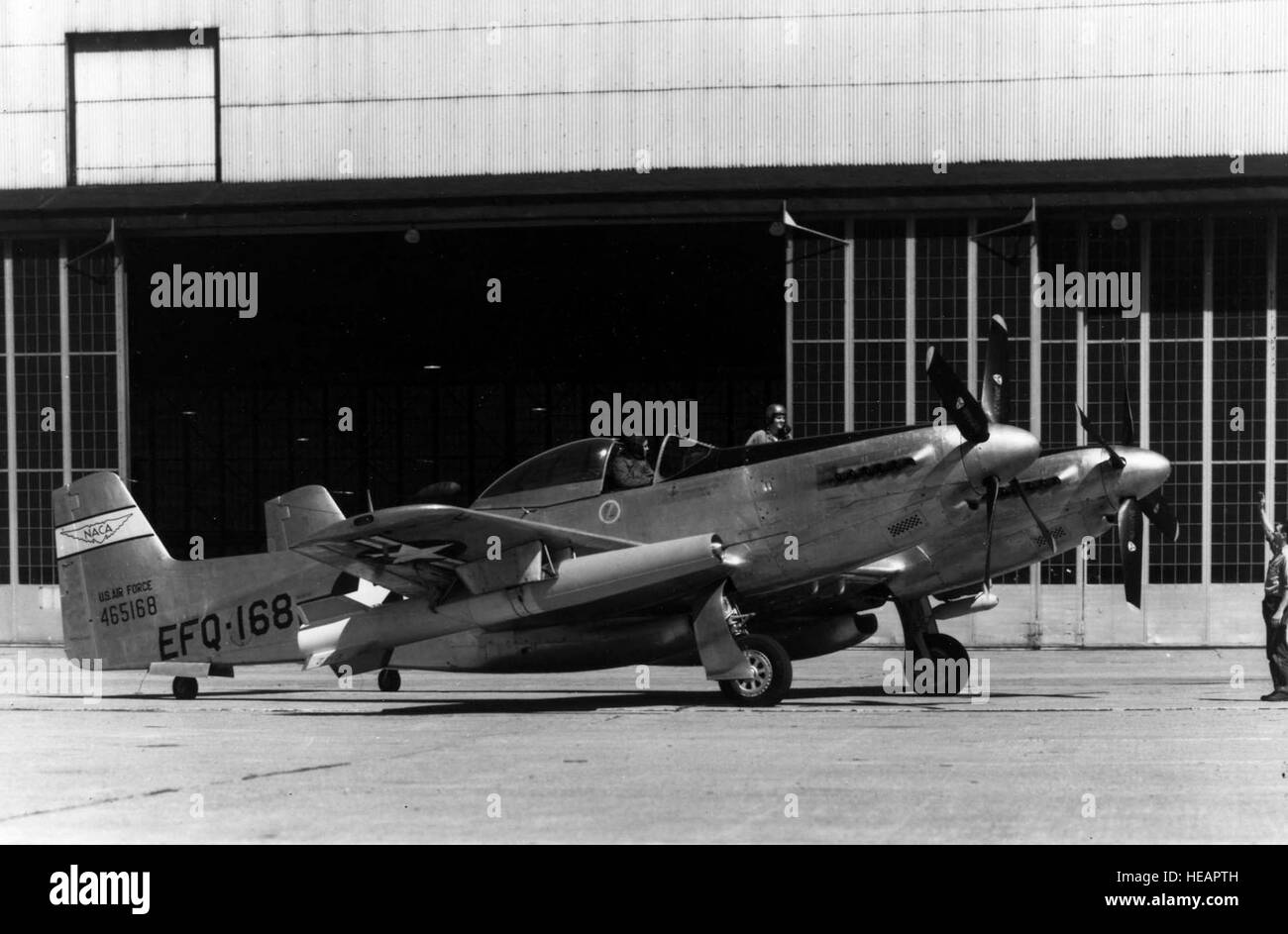 North American F-82B. (U.S. Air Force photo Stock Photo - Alamy