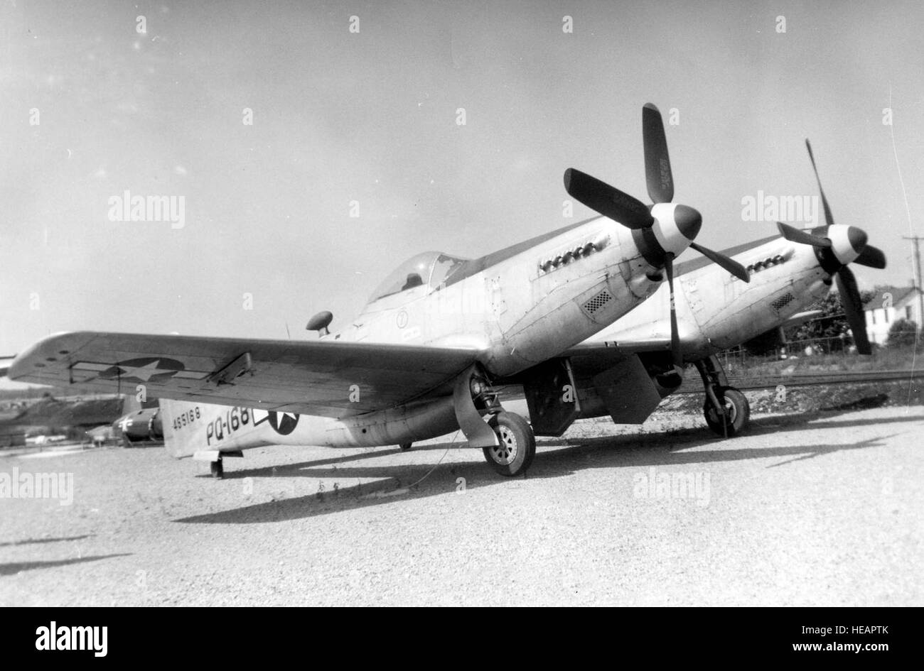 North American F-82B. (U.S. Air Force photo Stock Photo - Alamy