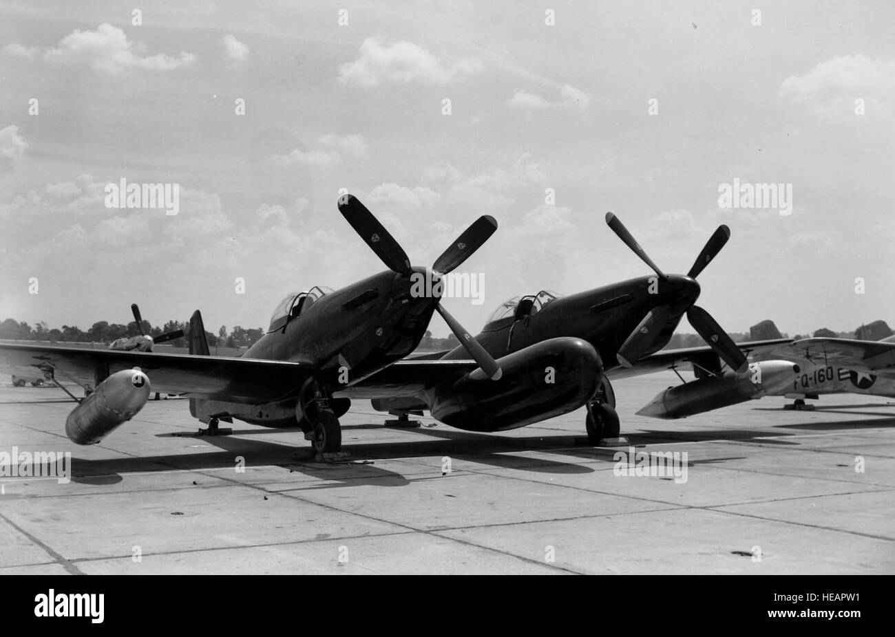 North American F-82G. (U.S. Air Force photo Stock Photo - Alamy