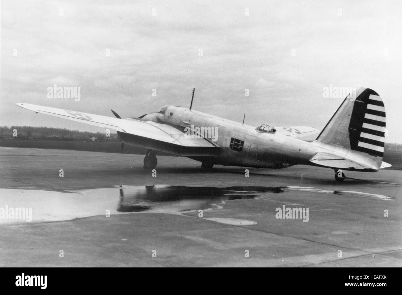 North American XB-21. (U.S. Air Force photo Stock Photo - Alamy