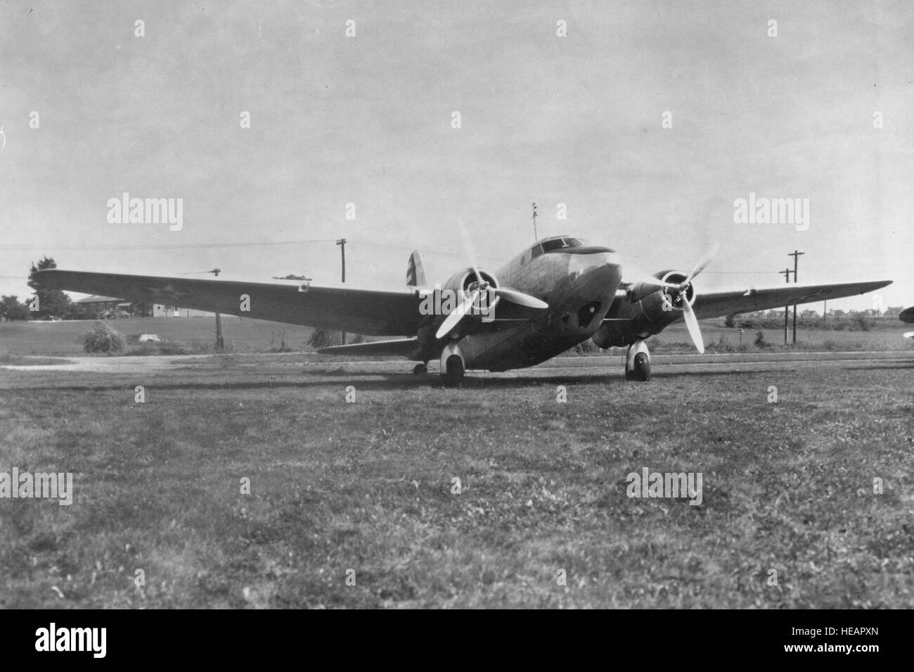 North American XB-21. Note that the greenhouse nose turret has been ...