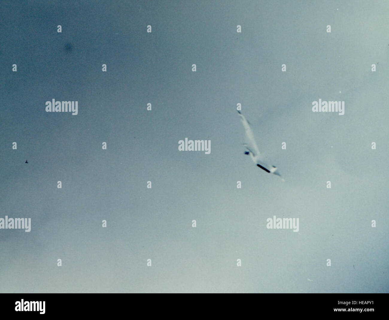 North American XB-70A Valkyrie entering a flat spin (U.S. Air Force ...