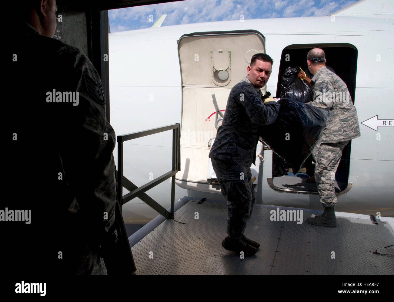 Technical Sgt. Chris Edwards, a flight engineer with the 552 Training ...
