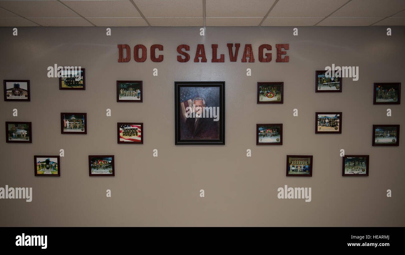 An aircraft armament-training classroom in the 363rd Training Squadron ...