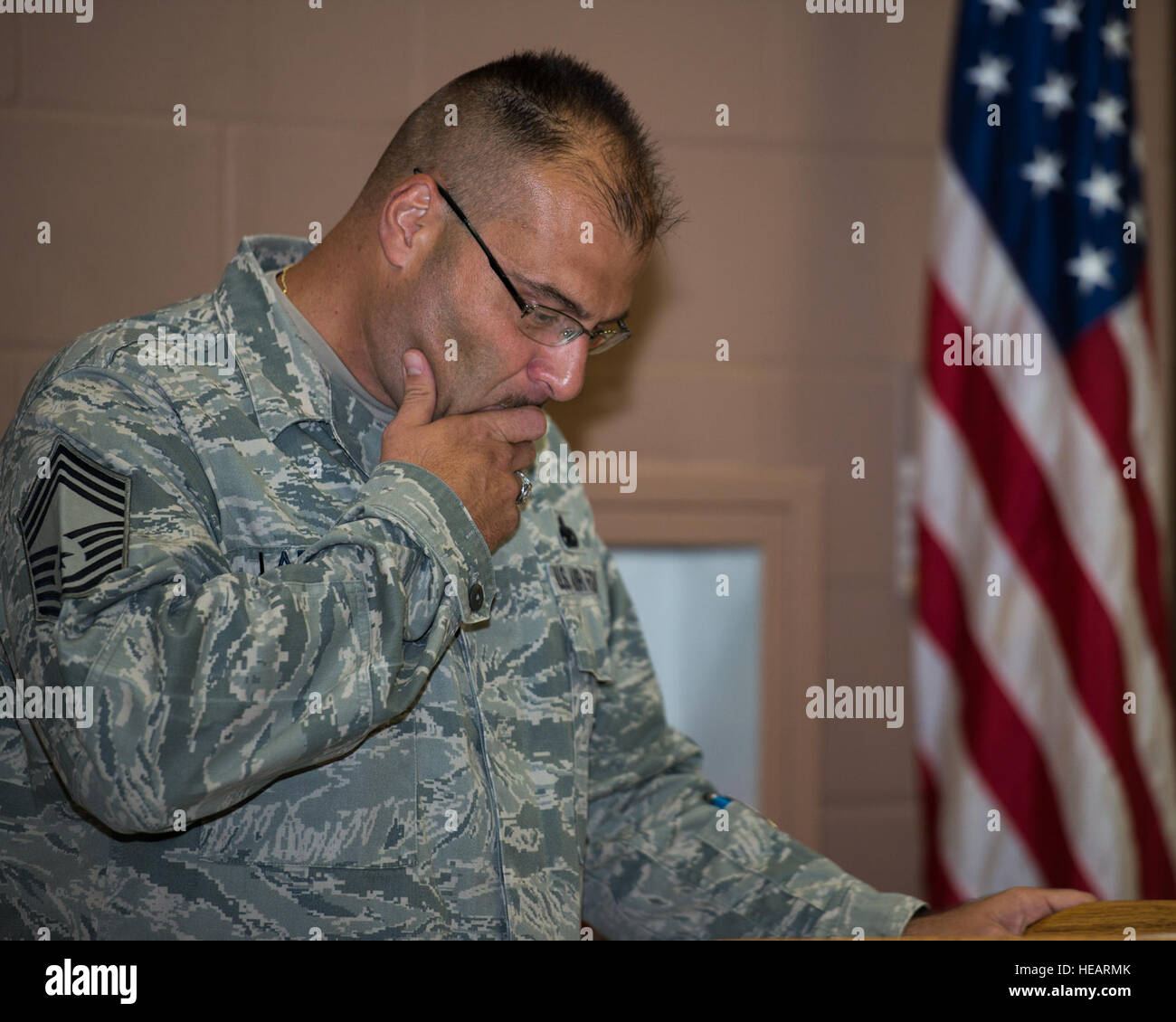 Chief Master Sgt. Raymond Lapham, 363rd Training Squadron ...