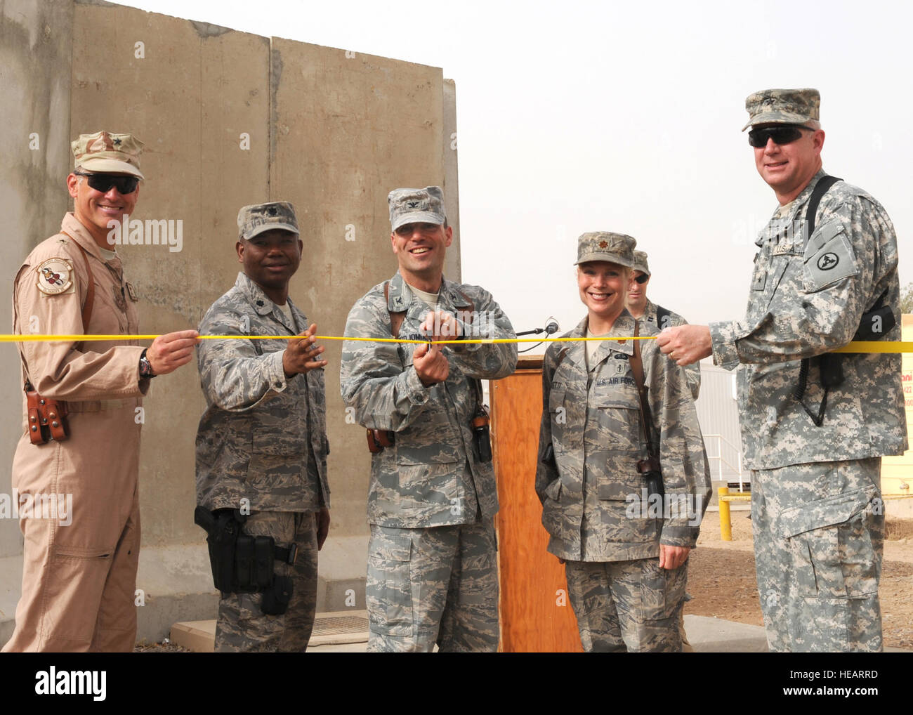 JOINT BASE BALAD, Iraq — From left to right, Brig. Gen. Brian Bishop ...