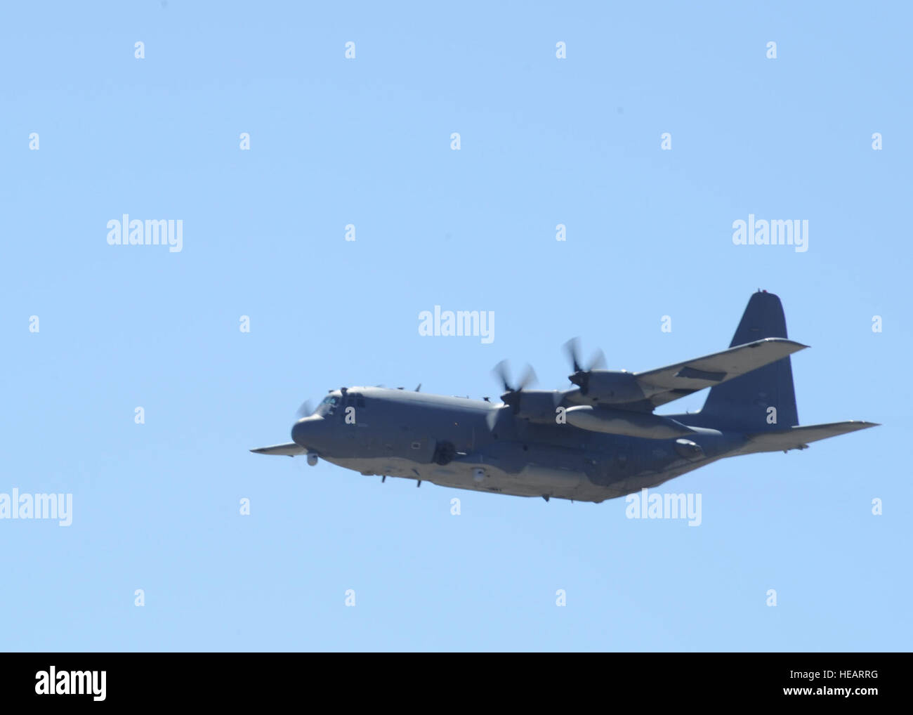 A U.S. Air Force MC-130W Dragon Spear aircraft assigned to the 73rd ...