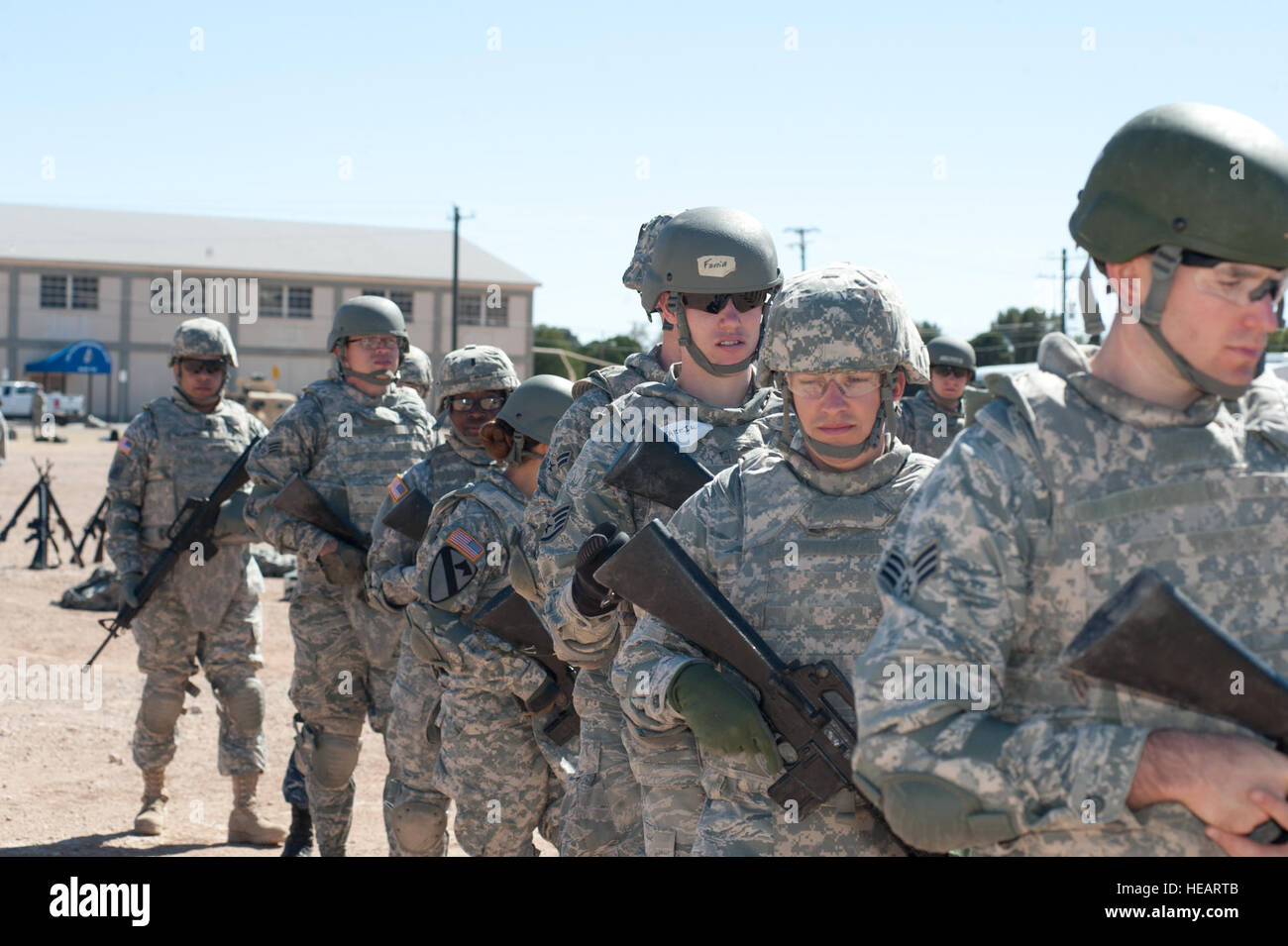 Joint military and civilian training exercise hi-res stock photography ...