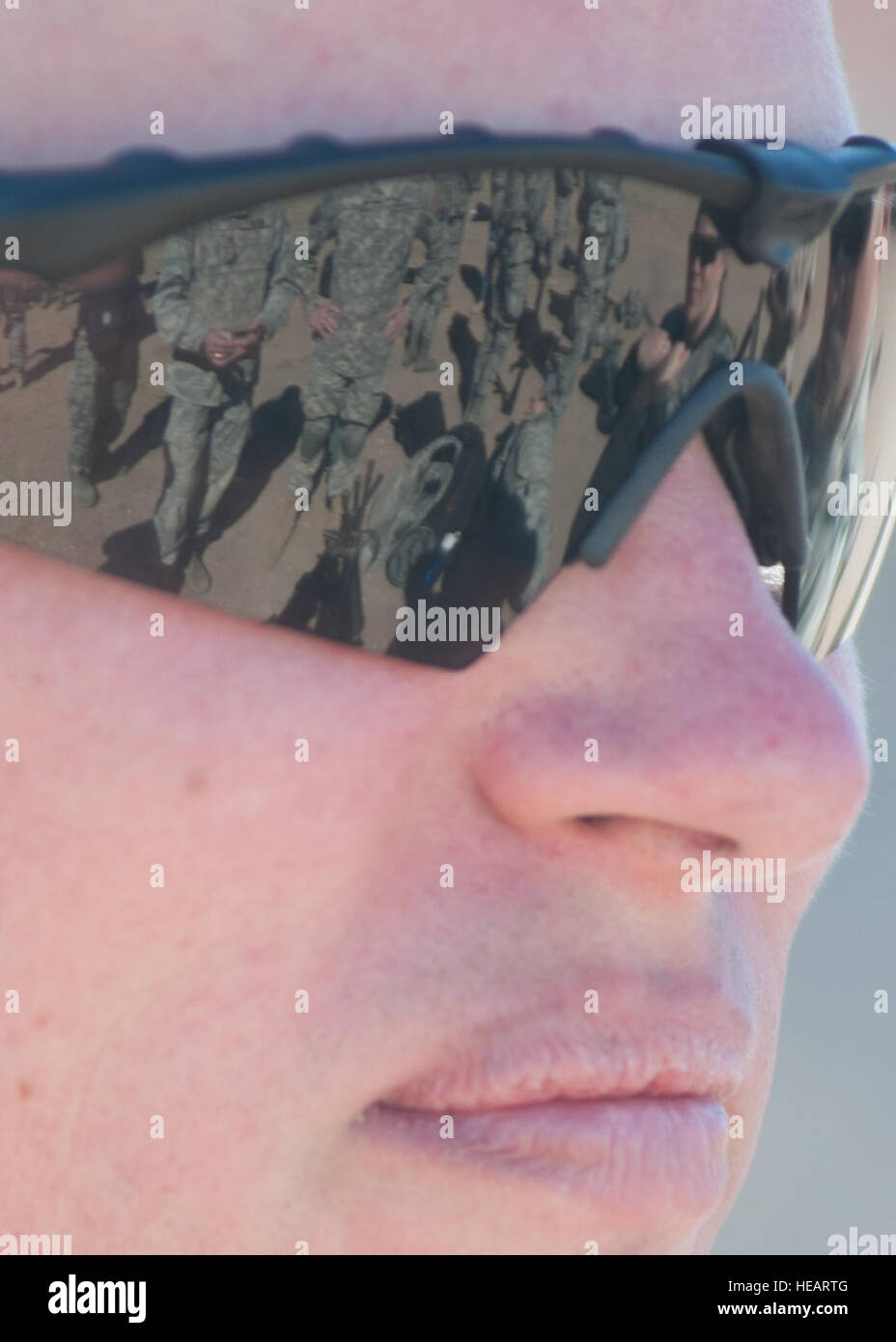 Army Staff Sgt. John Anderson discusses training tactics with Soldiers ...