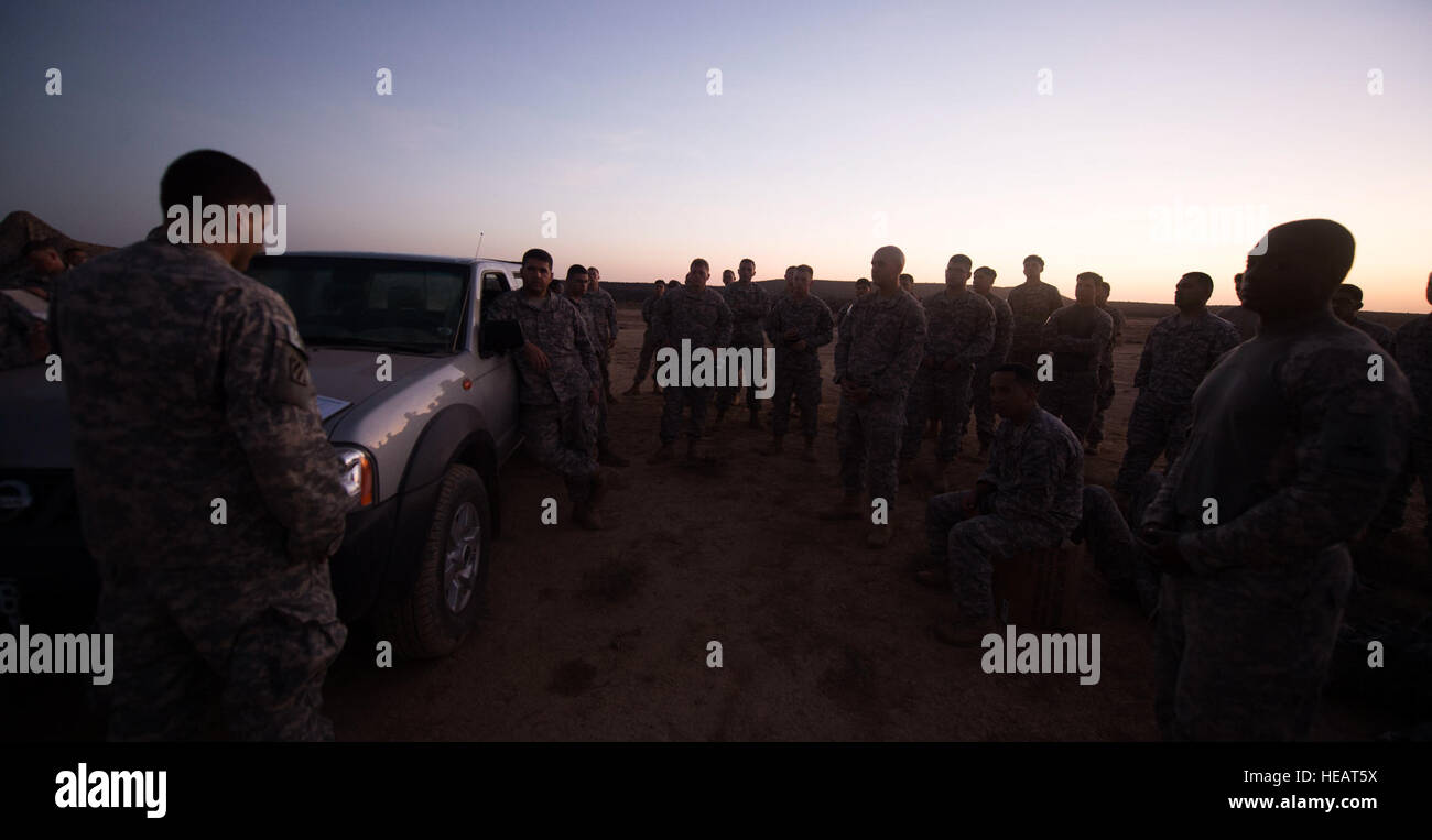 Soldiers from the East Africa Response Force receive a range safety ...