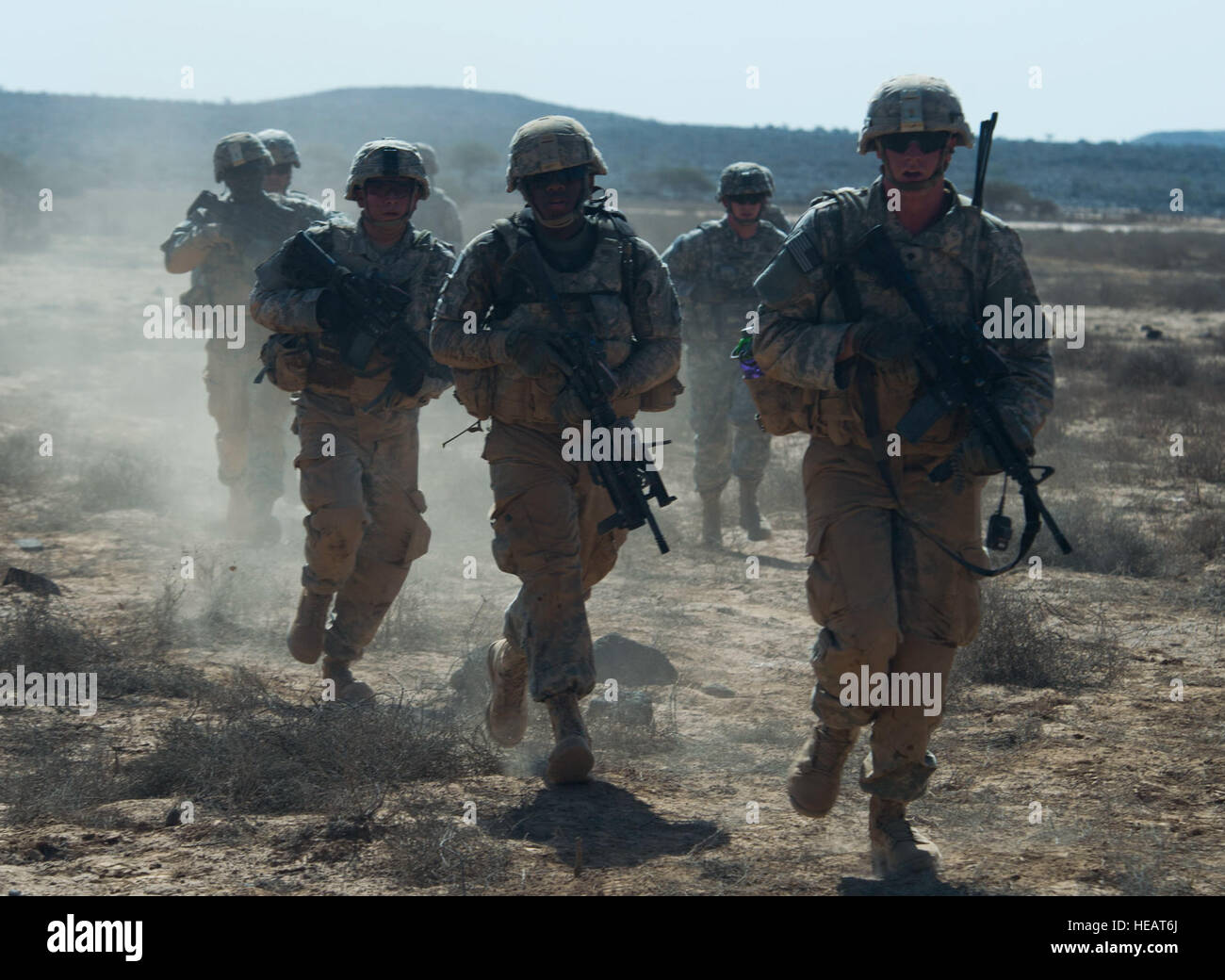Alpha Company, 1st Armored Battalion, 77th Armored Regiment, conducts ...