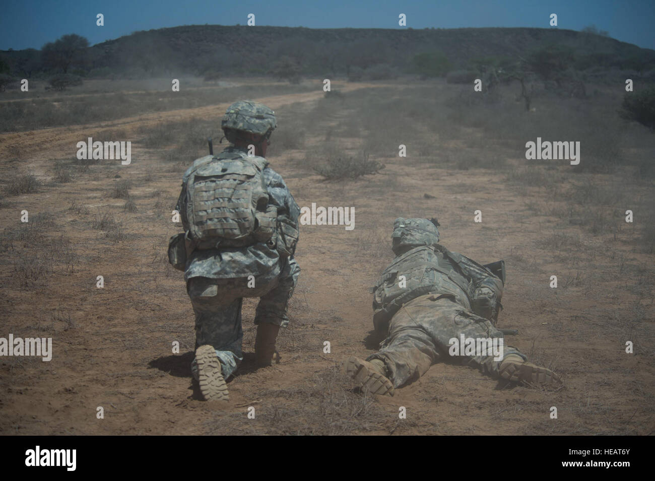 A Soldier from Alpha Company, 1st Armored Battalion, 77th Armored ...
