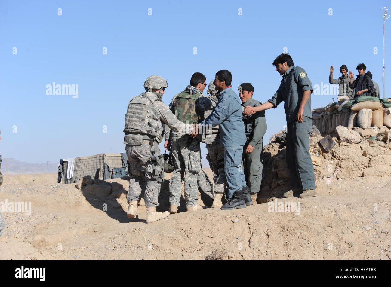 U.S. Army Spc. Jeremy Rhodes with Bear Troop, 8th Squadron, 1st Cavalry ...
