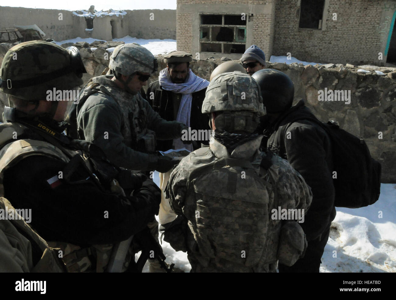 Cmdr. Wilson Marks, Commander, Ghazni Provincial Reconstruction Team ...