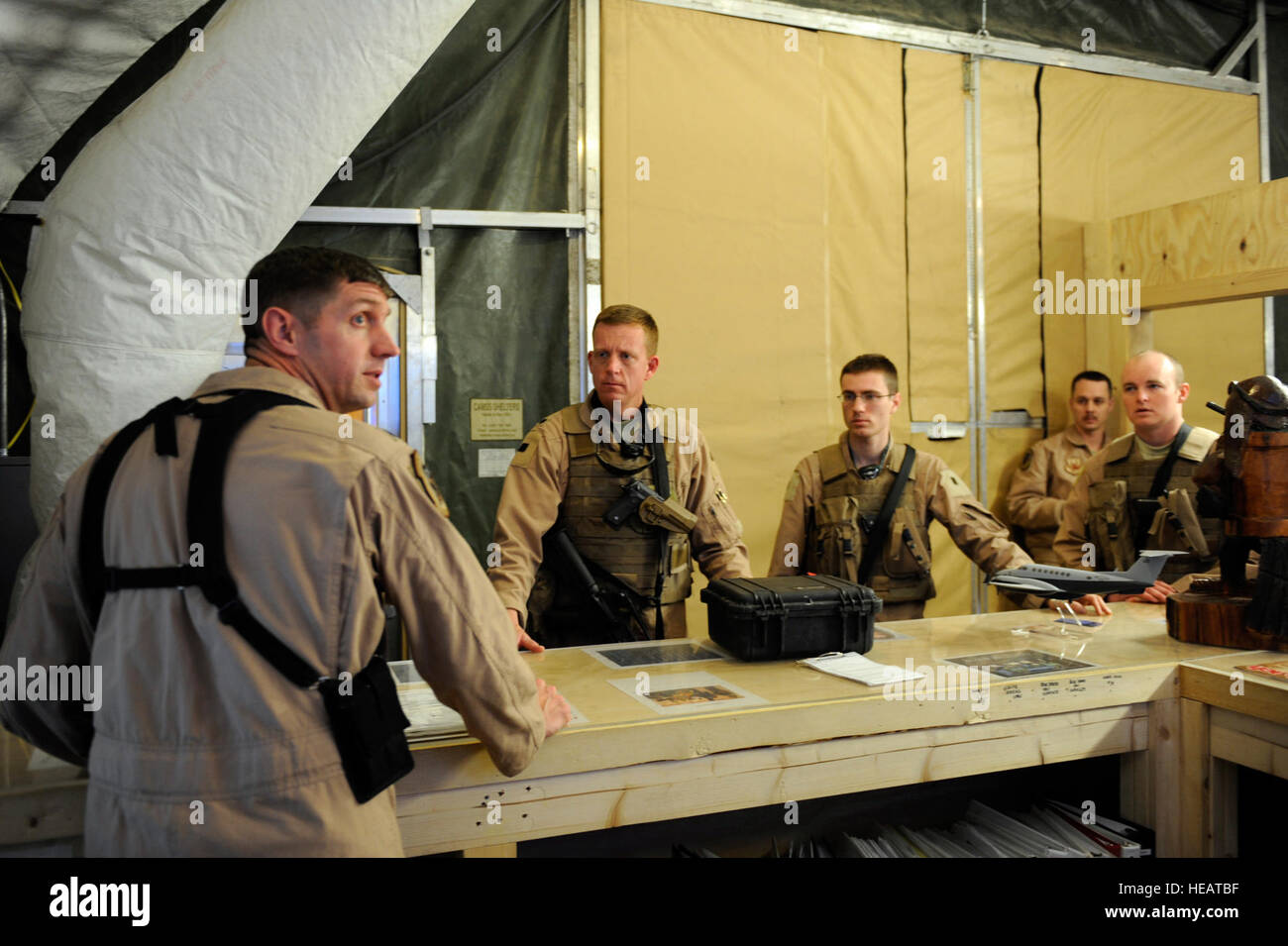 Lt. Col. Rob Weaver, director of operations of the 4th Expeditionary ...