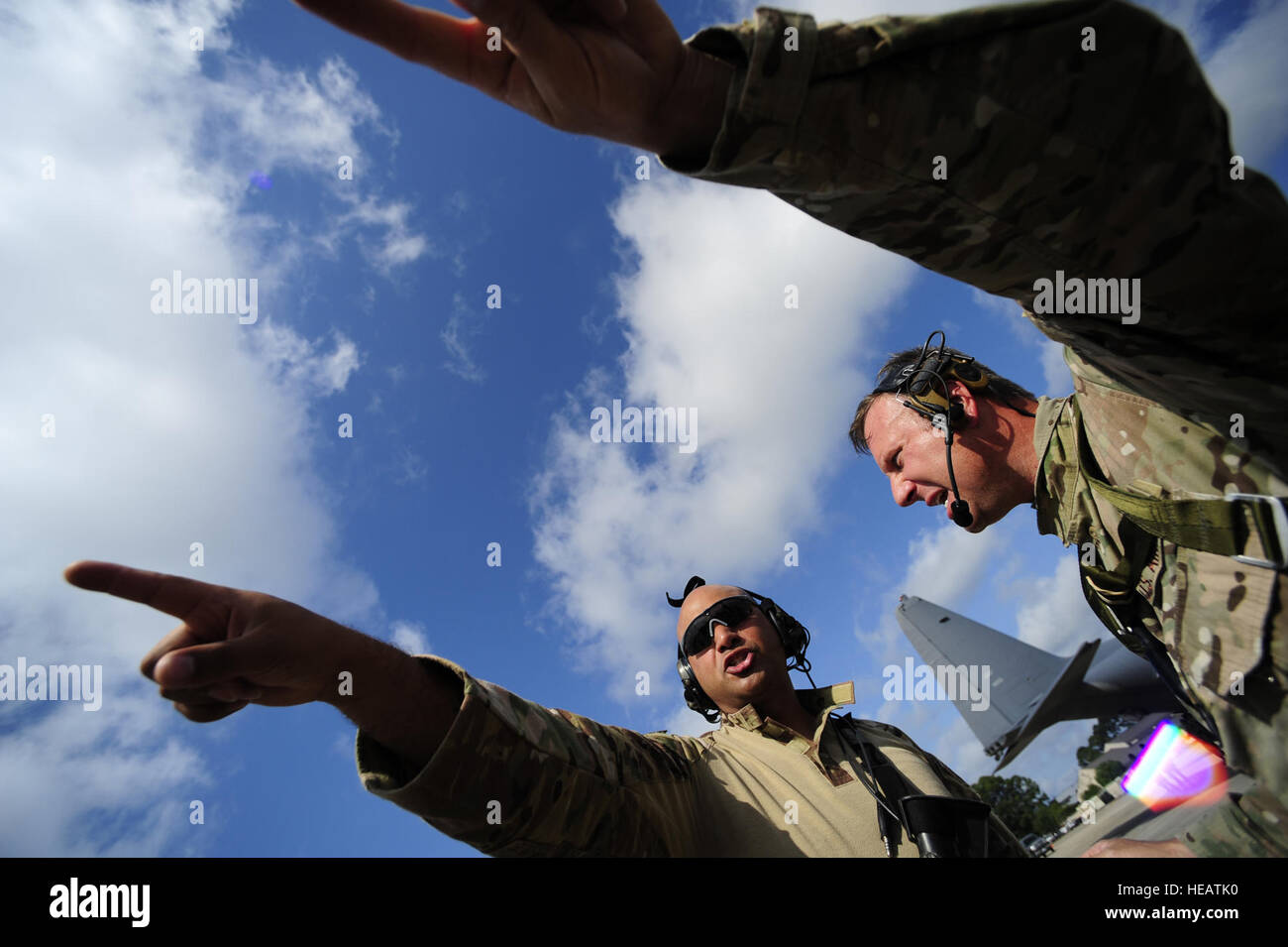Tech. Sgt. Jose Garza and Master Sgt. Brian Jacobi, 720th Operations ...