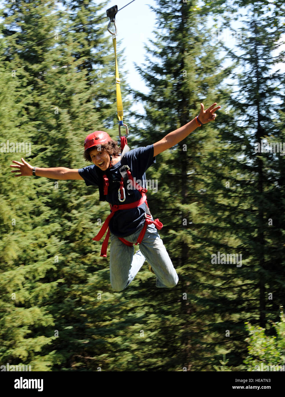 MOUNTAIN HOME AIR FORCE BASE, Idaho -- Sterling Adamson, camp ...