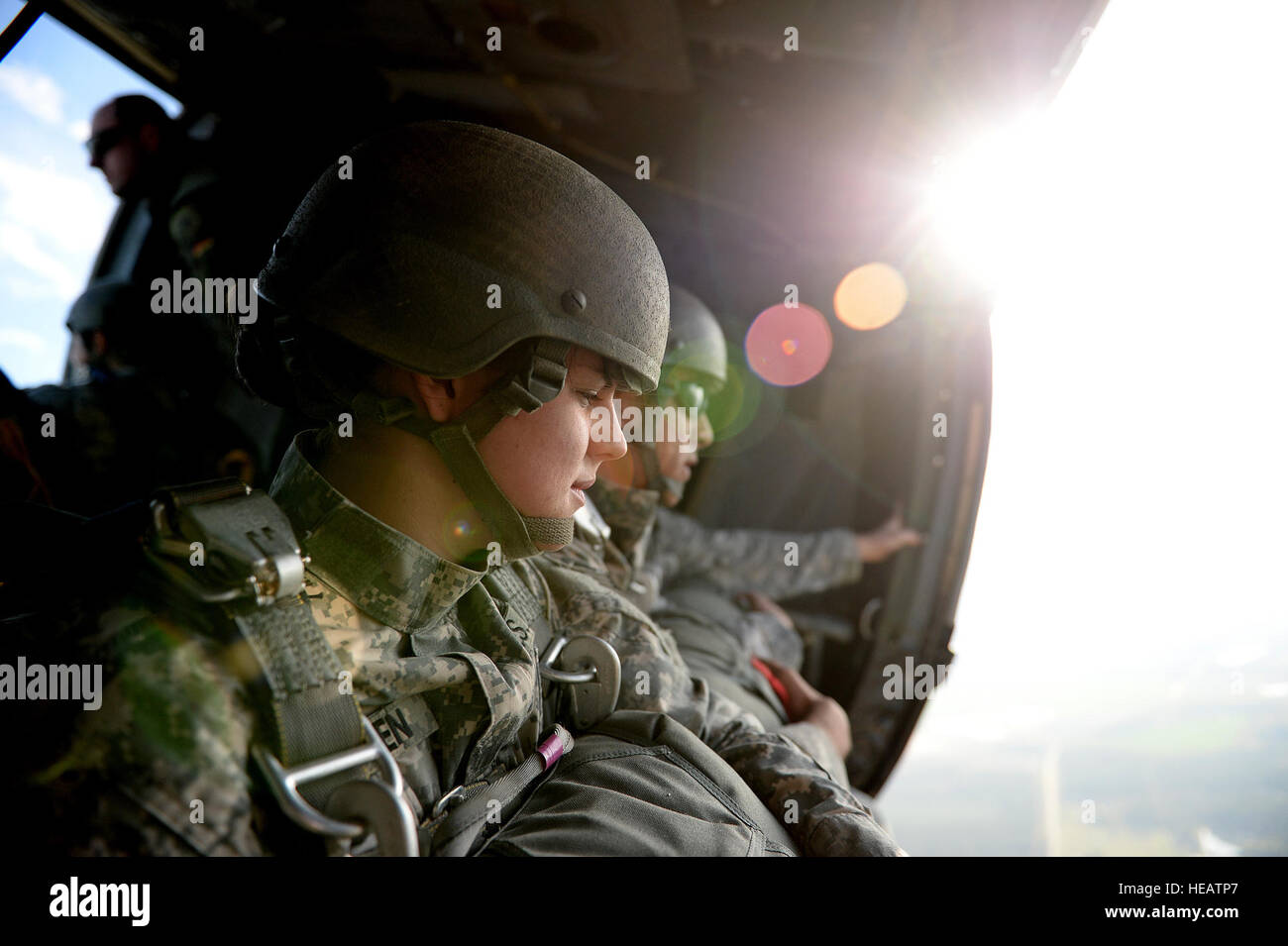 U.S. Army Spc. Nikayla Shodeen, 55th Signal Company Combat Camera ...