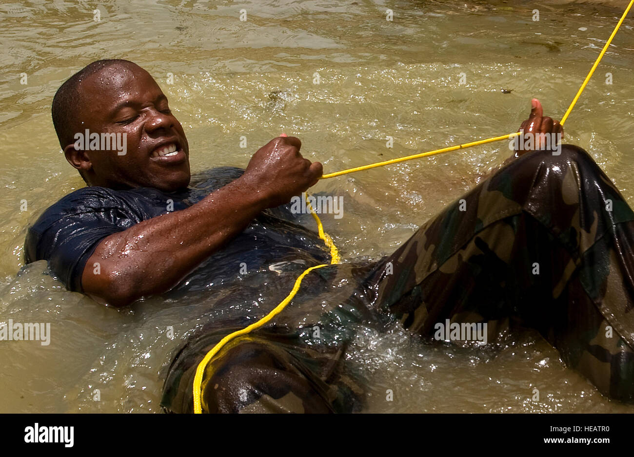 Constable Allen Abbott of the Royal St. Lucia Police Force's Special ...