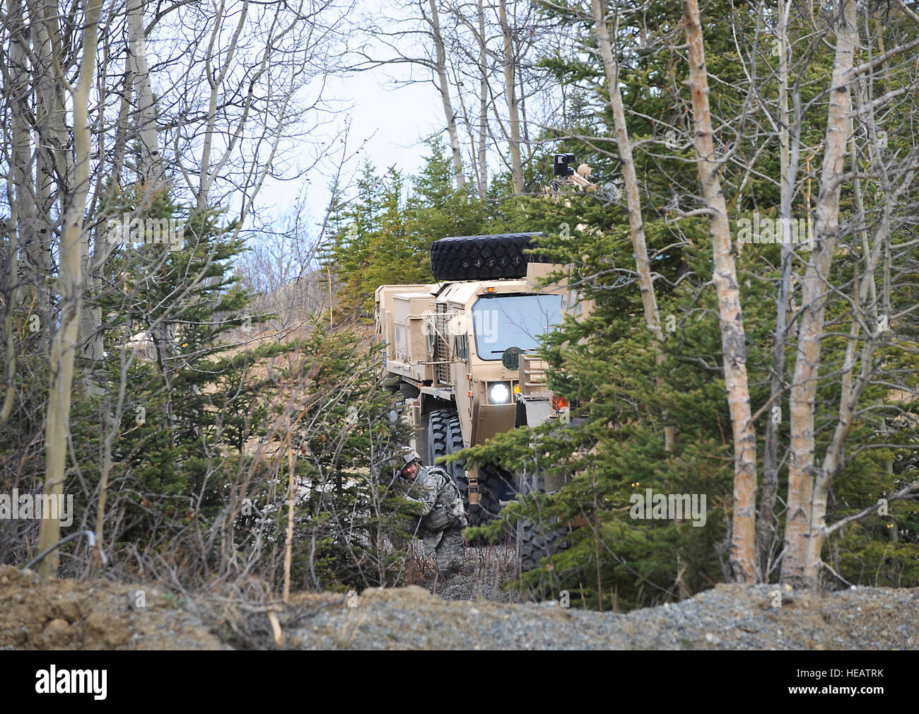 Engineer route clearance vehicle hi-res stock photography and images ...