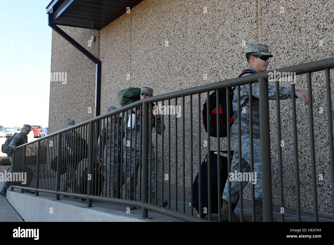 SCHRIEVER AIR FORCE BASE, Colo.--Members of the 50th Space Wing get ...