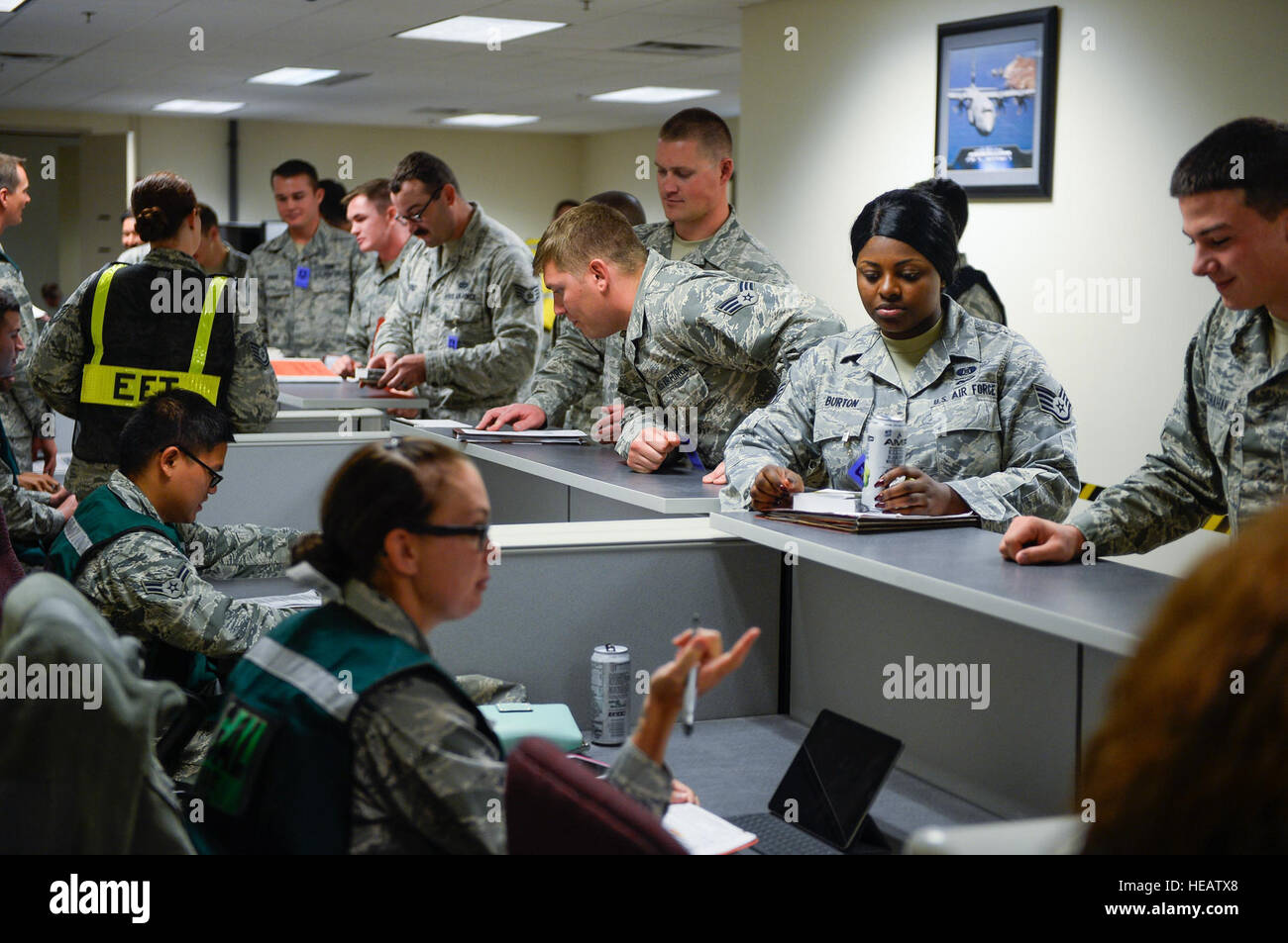 SCHRIEVER AIR FORCE BASE, Colo.--Members of the 50th Space Wing get ...