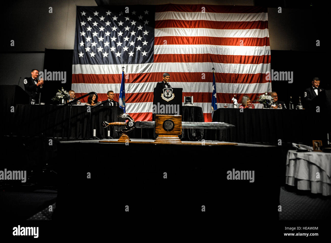 Retired U.S. Air Force Gen. Norton Schwartz speaks during his Order of ...
