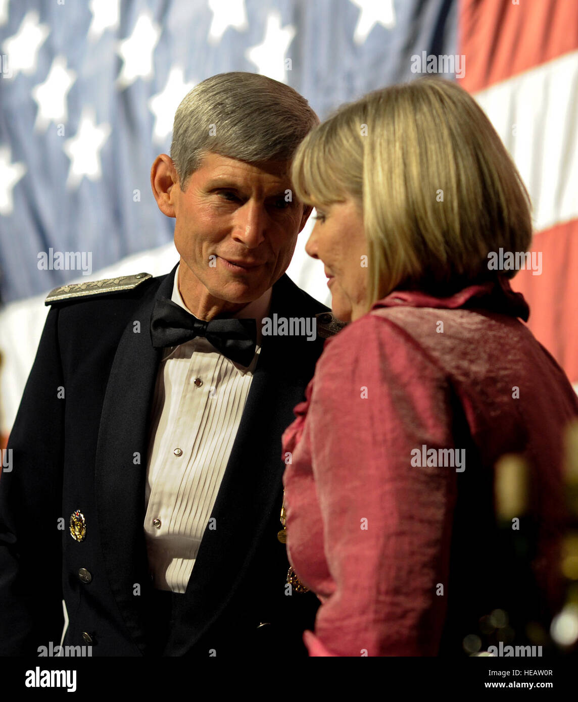 Wife of air force chief of staff gen schwartz hi-res stock photography ...
