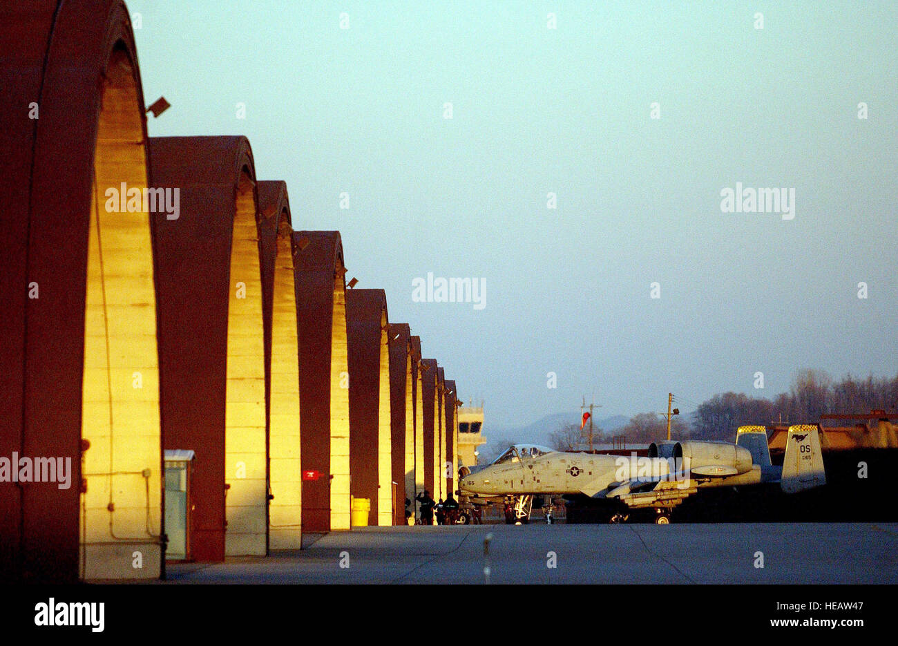 OSAN AIR BASE, South Korea (AFPN) -- An A-10 Thunderbolt II returns ...