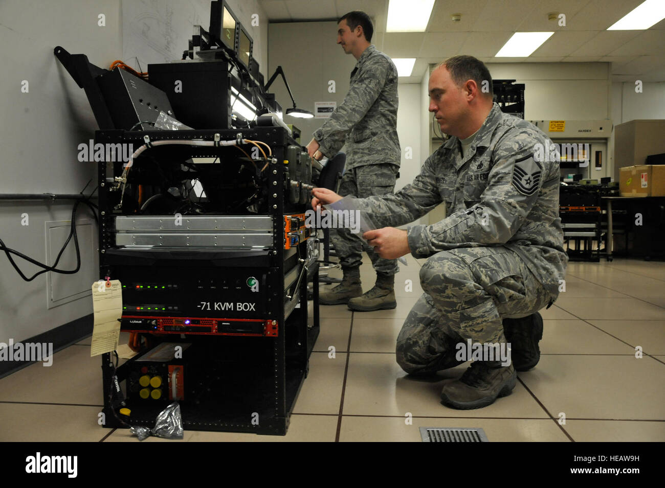 1st Lt. Andrew Klausner, 509th Maintenance Operations Squadron flight ...