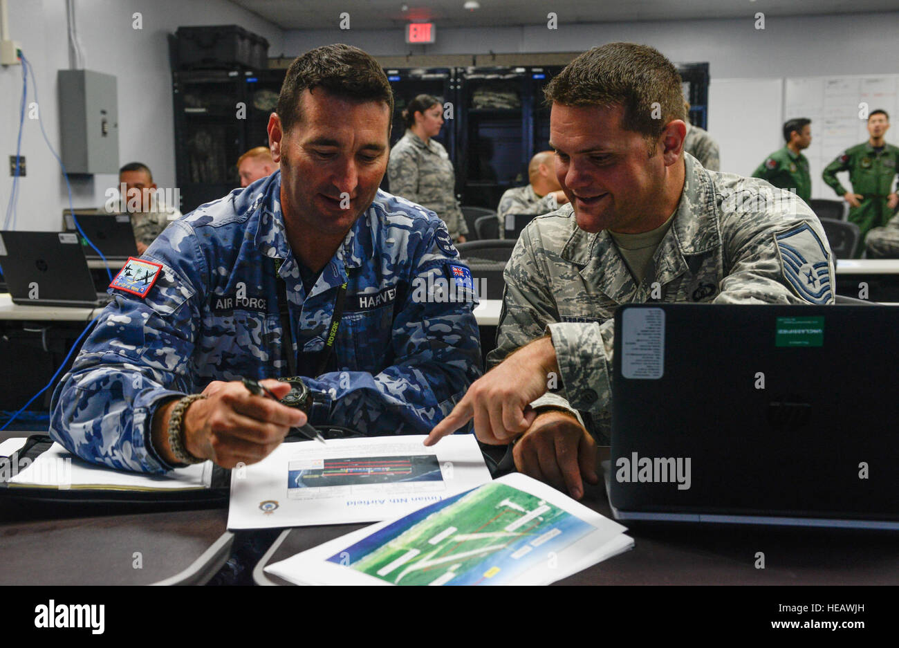 Master Sgt. Zachary Lambert, a 36th Mobility Response Squadron air ...