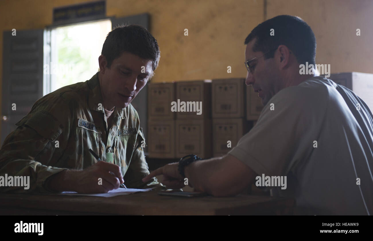 Royal Australian Air Force Flight Lieutenant Rowan McCarthy, medical ...