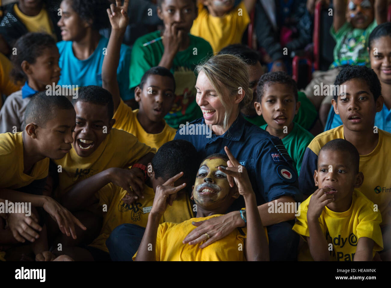 SUVA, Fiji (June 10, 2015) Royal New Zealand Air Force Wing Cmdr ...