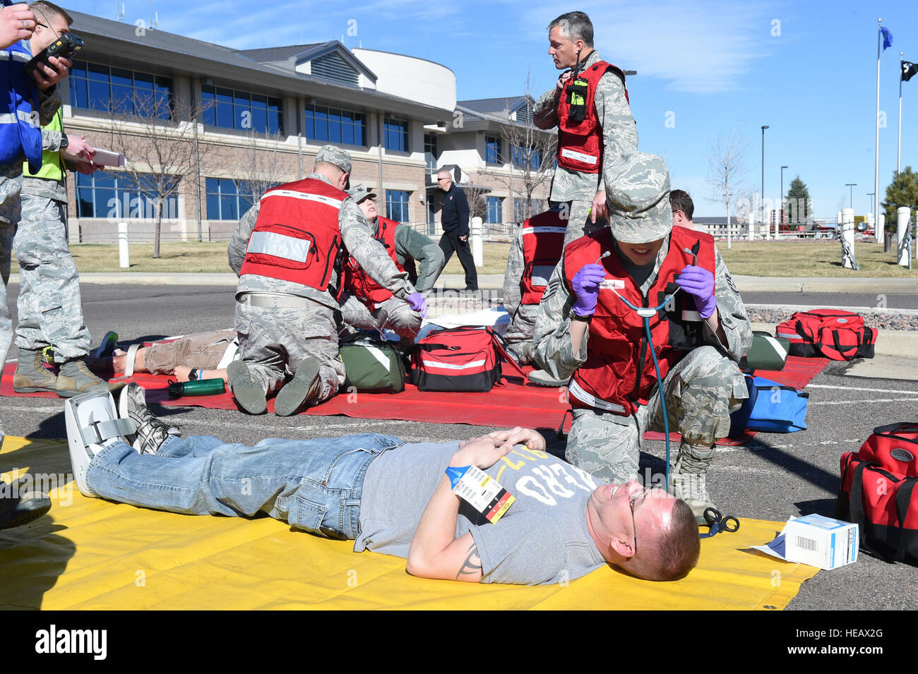 Staff Sgt. Neah Howard, 460th Medical Group medical standards NCO in ...