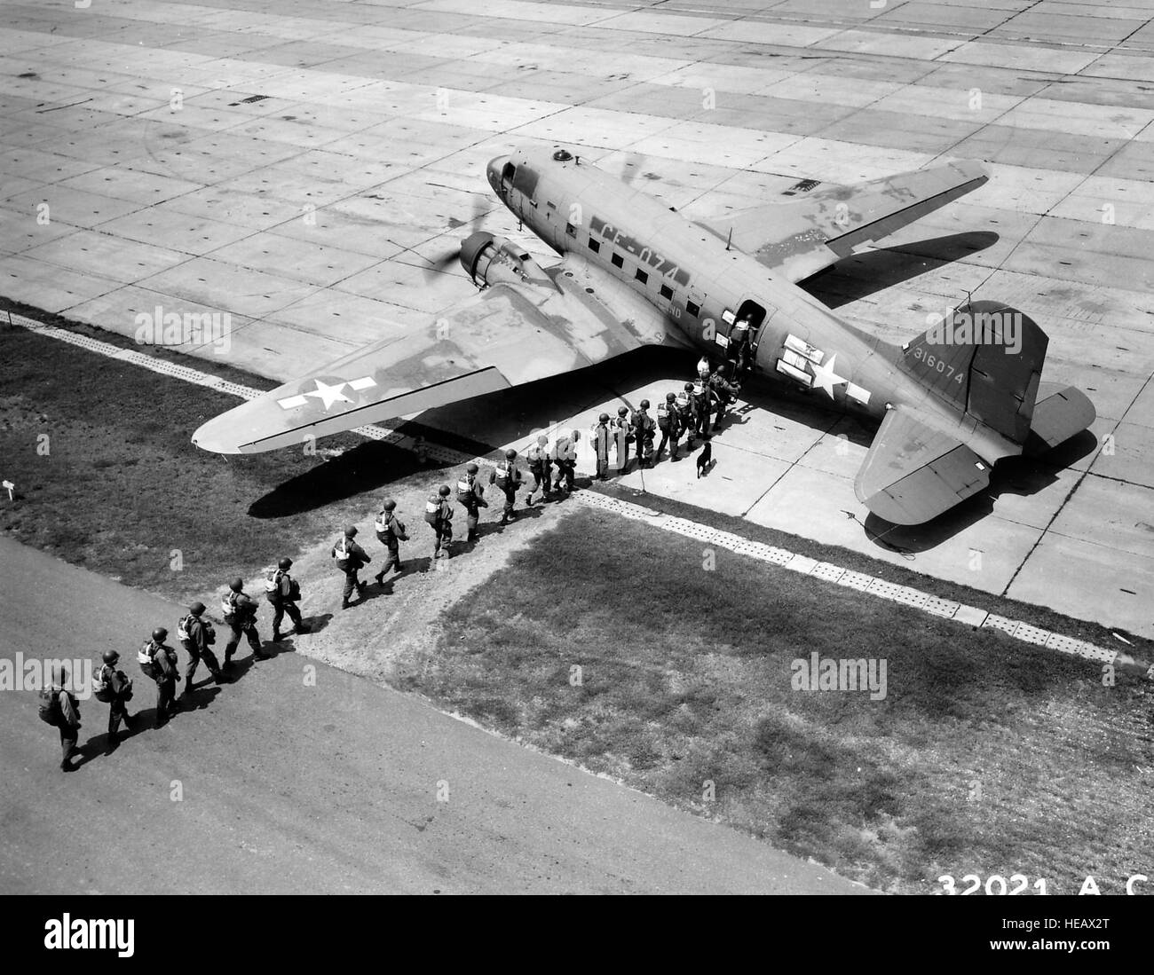 Lawson Field, Fort Benning, Georgia, August 1946....At the command of ...