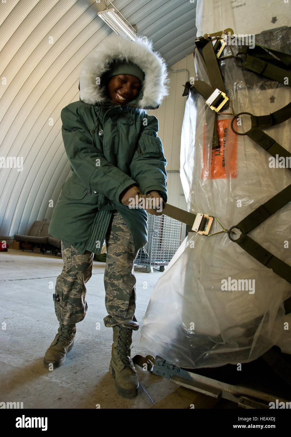 A U.S. Air Force medical administrator from the 349th Aeromedical ...