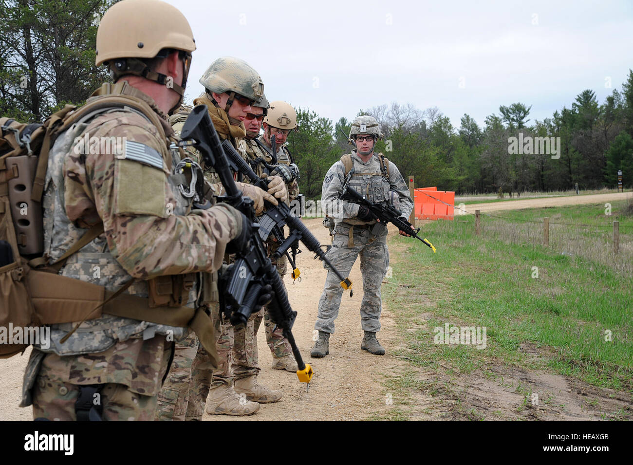 U.S. Air Force Staff Sgt. Brian Fell, 610th Security Forces Squadron ...
