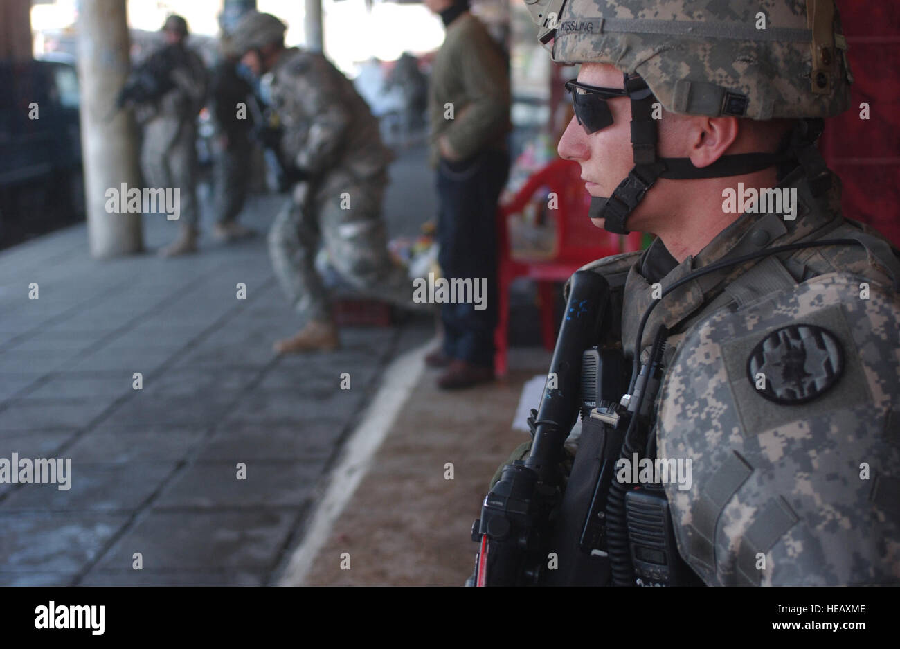 U.S. Army military police officer 1Lt. Charles C. Kissling Jr., 53rd ...