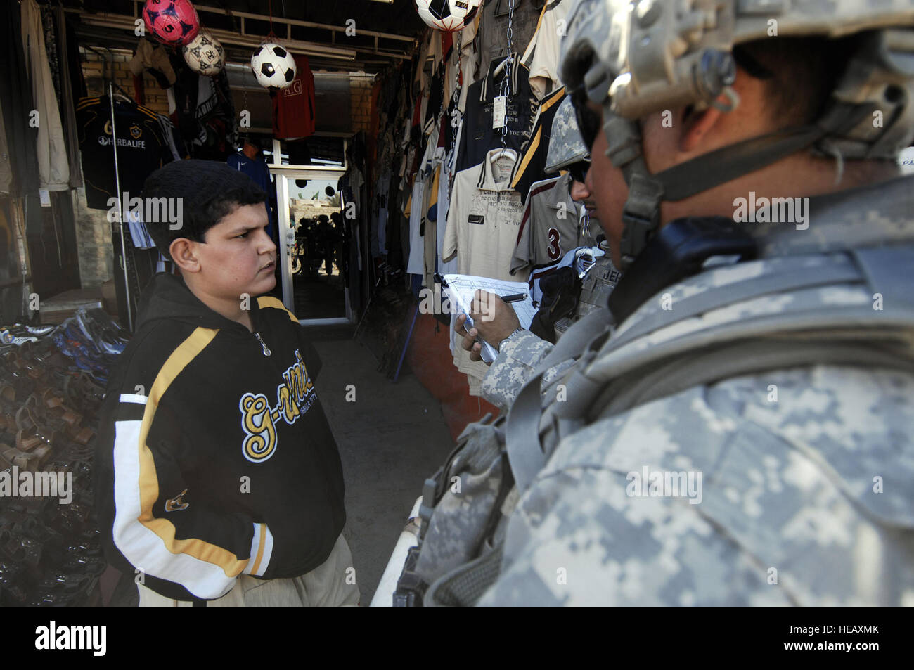 U.S. Army 1st Lt. John Ardiente, C Troop Platoon leader, 2nd ...