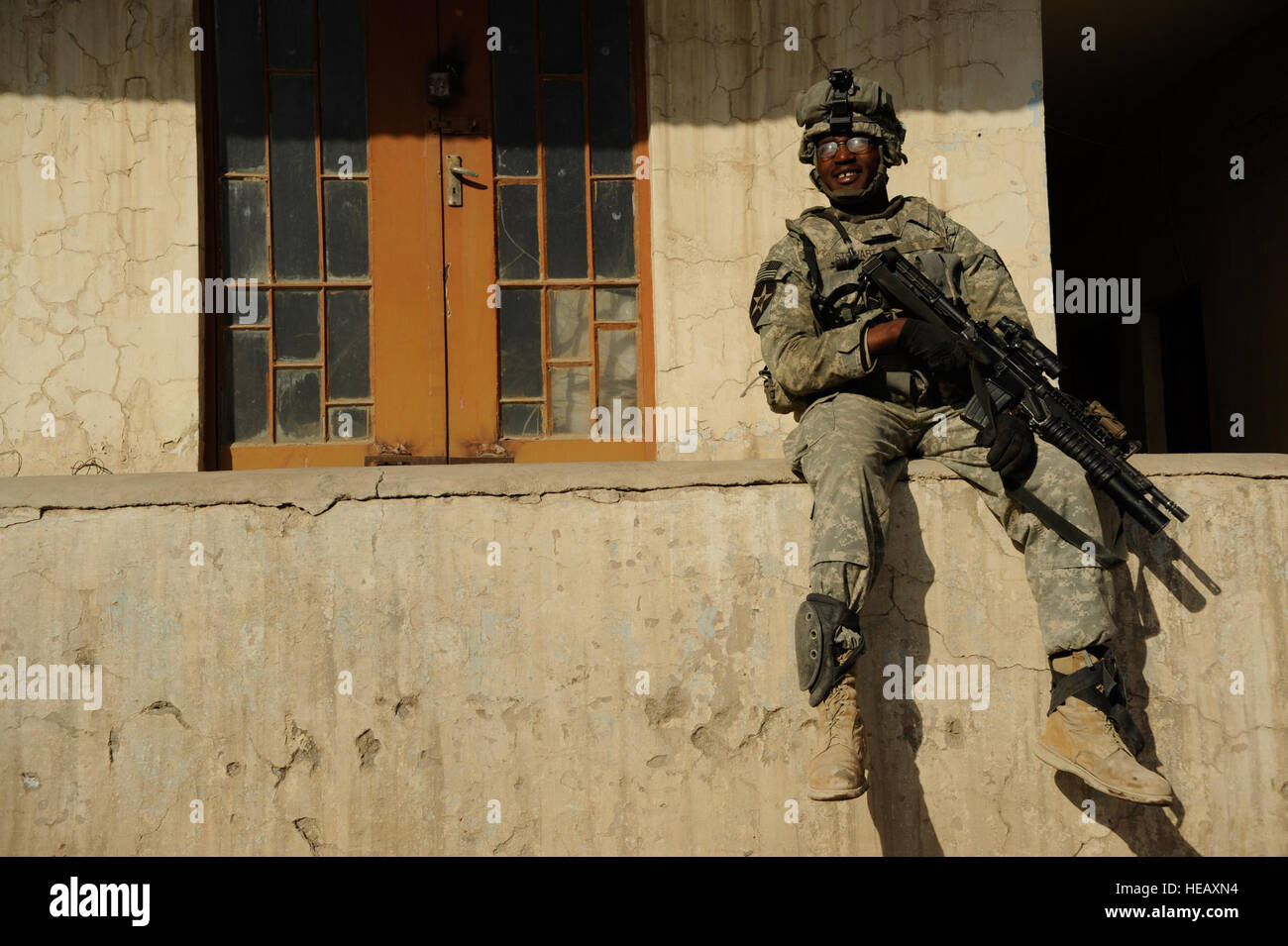 U.S. Army Cpl. Ronald Stewart, Company B, 3rd Brigade, 1st Cavalry ...