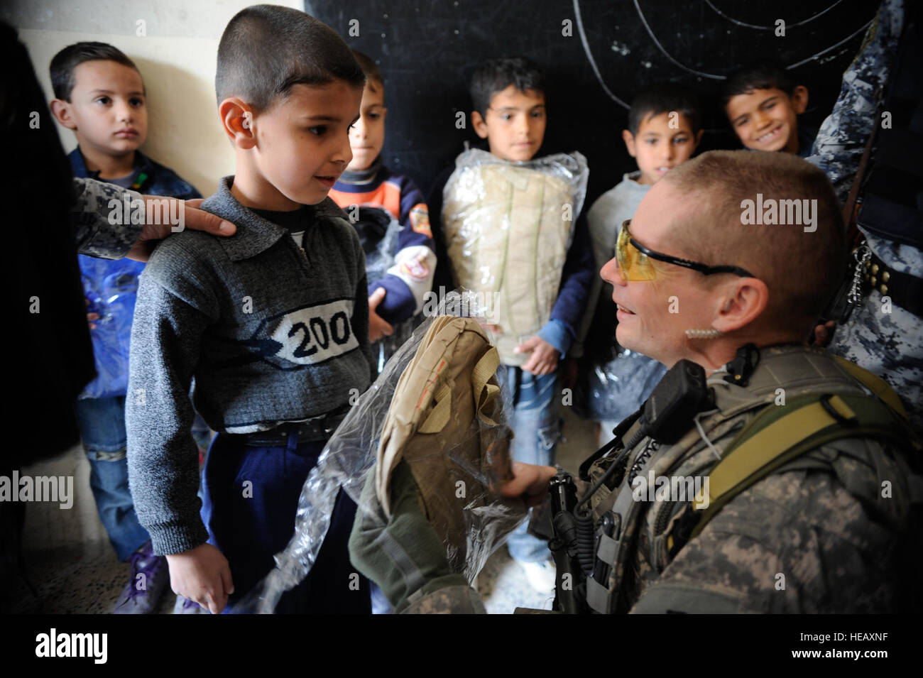 U.S. Army Capt. Eric Dunkley, Bravo Troop, 4th Squadron, 9th Cavalry ...