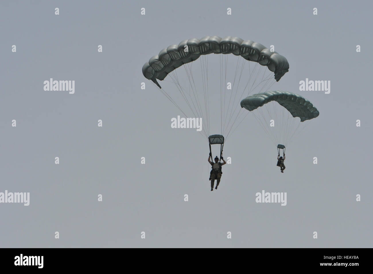 U.S. Air Force pararescuemen from the 82nd Expeditionary Rescue ...