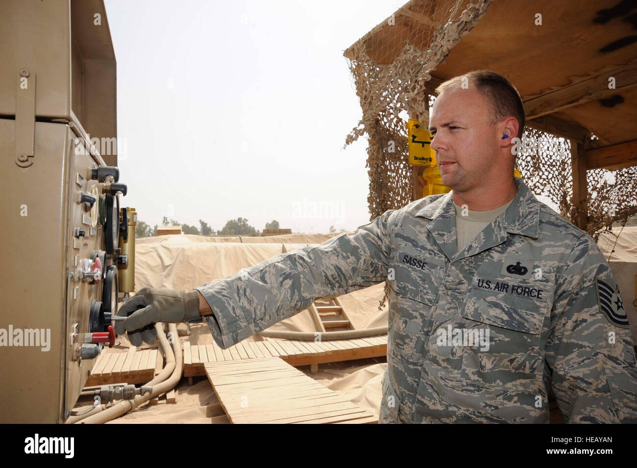 SATHER AIR BASE, Iraq – Tech. Sgt. Rocky Sasse, 447th Expeditionary ...