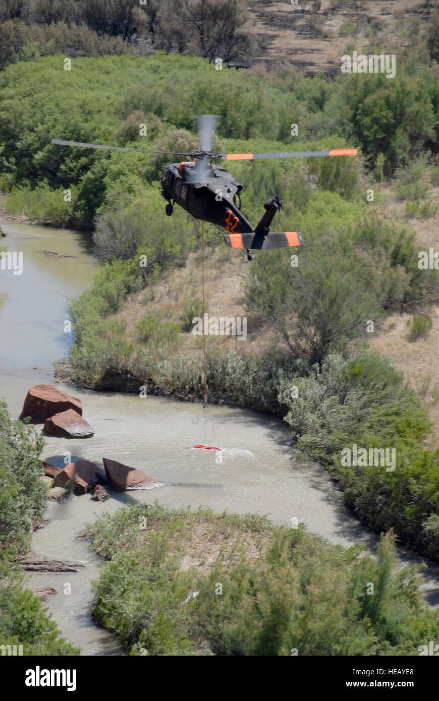 A UH-60 Black Hawk helicopter from Colorado Army National Guard's A ...