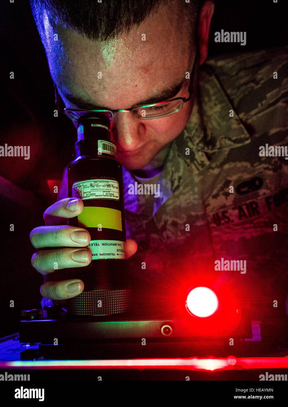 Airmen from the 20th Component Maintenance Squadron perform night ...